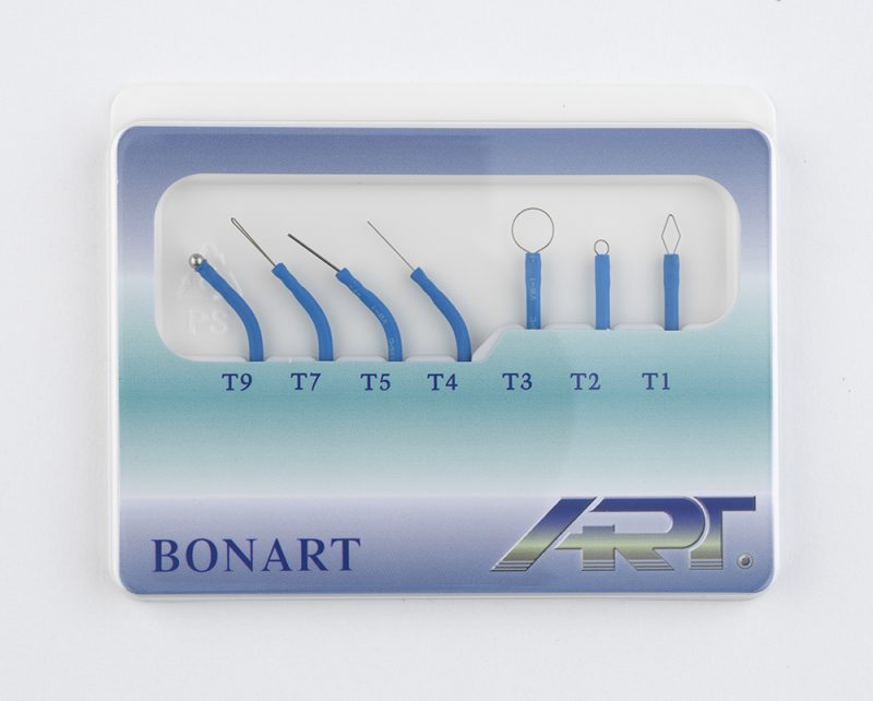 Blue Electrodes | BonART Co., Ltd. Manufacturing of Small Dental Devices
